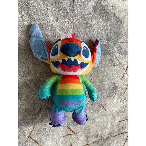 Disney | Toys | Disney Pride 6inch Large Plush Stuffed Animal Stitch ...